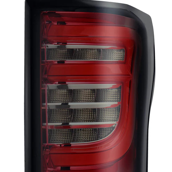 15-20 Ford F150 PRO-Series LED Tail Lights Red Smoke/ Jet Black ...