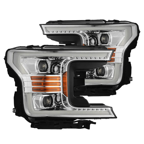 18-20 Ford F150 LUXX-Series LED Projector Headlights Chrome – Pandem USA