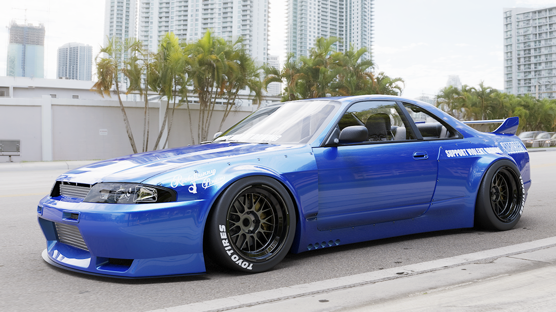 Pandem Nissan Skyline 1995-98 GTST R33 TYPE M / GTR – Pandem USA