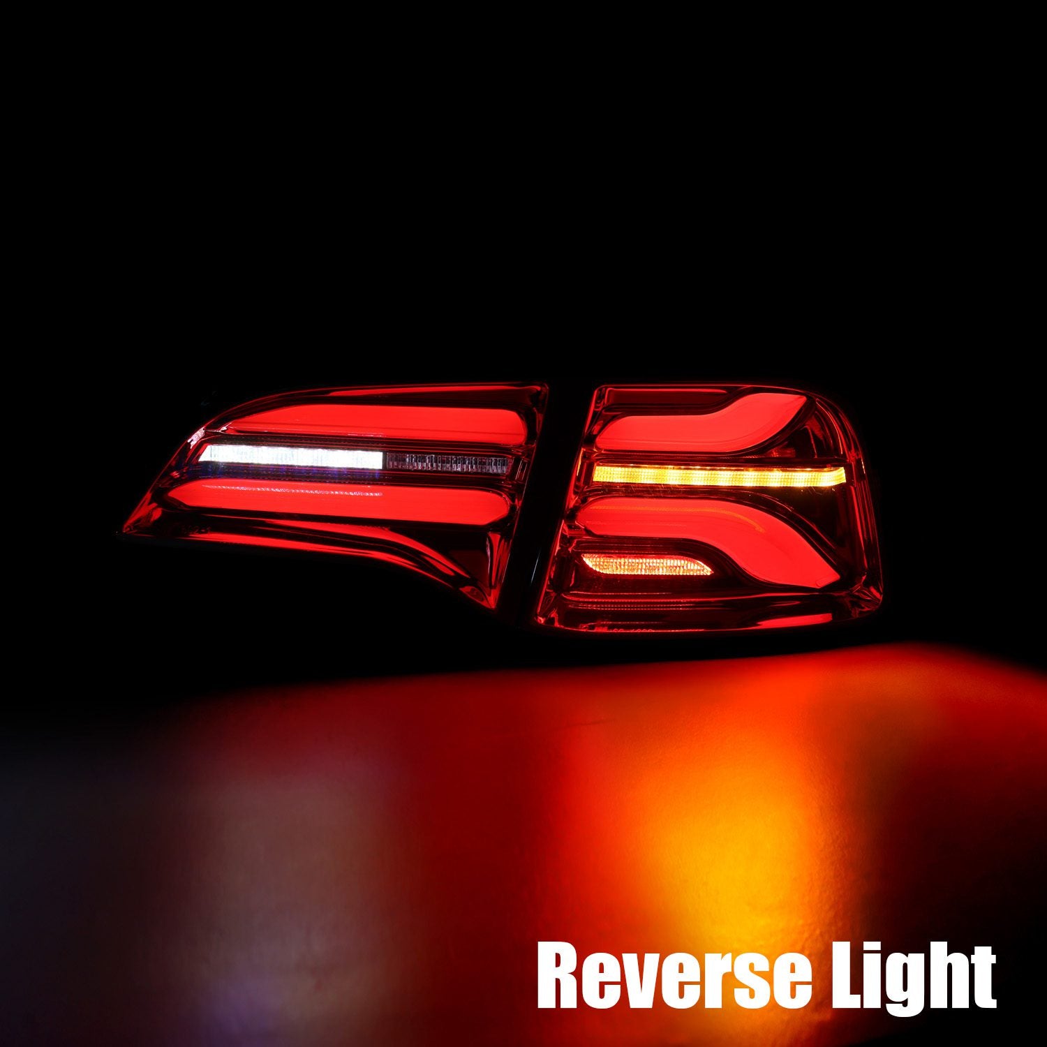 20-22 Tesla Model Y (With Stock Amber Turn Signal) PRO-Series LED Tail ...