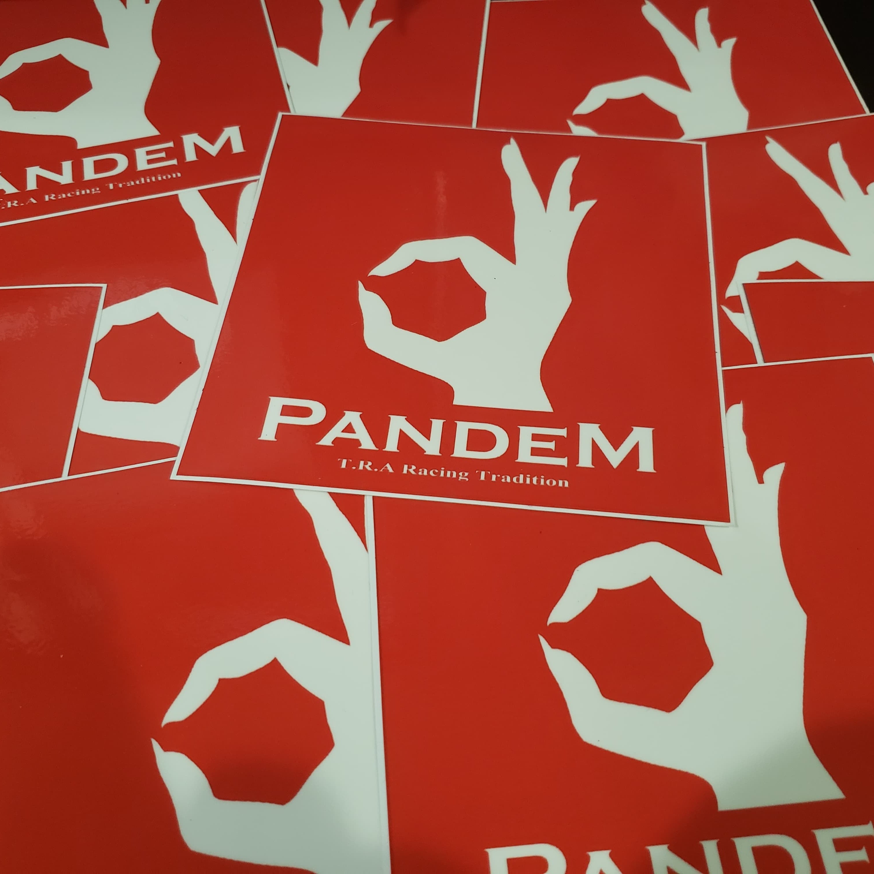 Pandem Stickers 5.5'' x 5.5'' ( Available in 2 colors) – Pandem USA