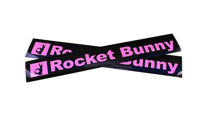 Rocket Bunny Stickers - 25cm x 3.5cm (available in different colors ...