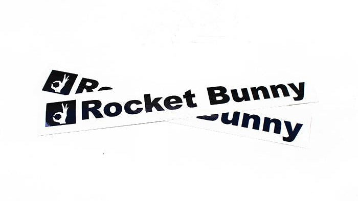 Rocket Bunny Stickers - 25cm x 3.5cm (available in different colors ...