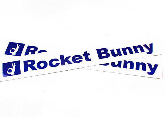 Rocket Bunny Stickers - 25cm x 3.5cm (available in different colors ...